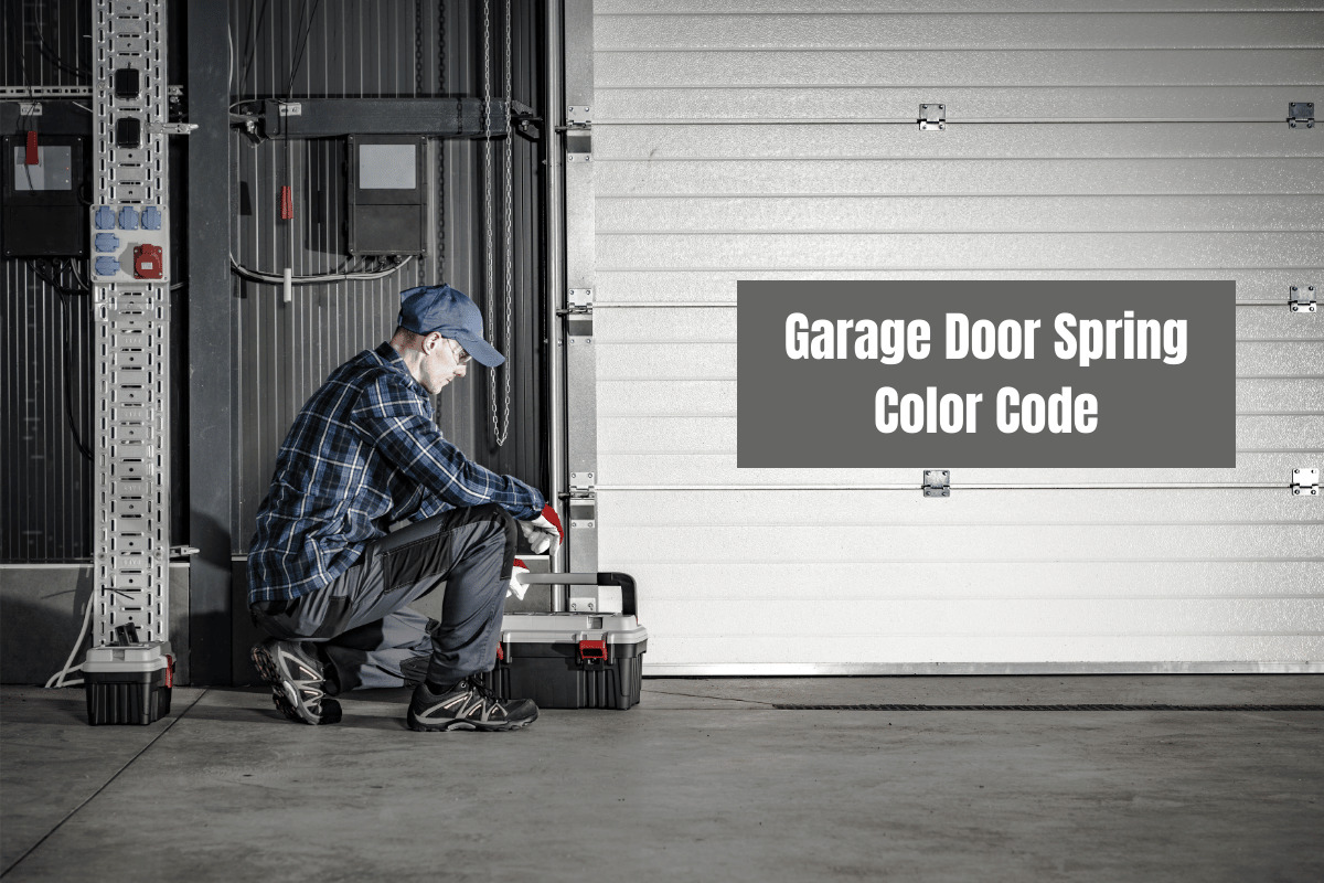 Garage Door Spring Color Code